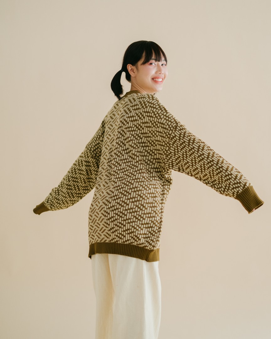 Chaire Sweater Brown - RUBYLICIOUS