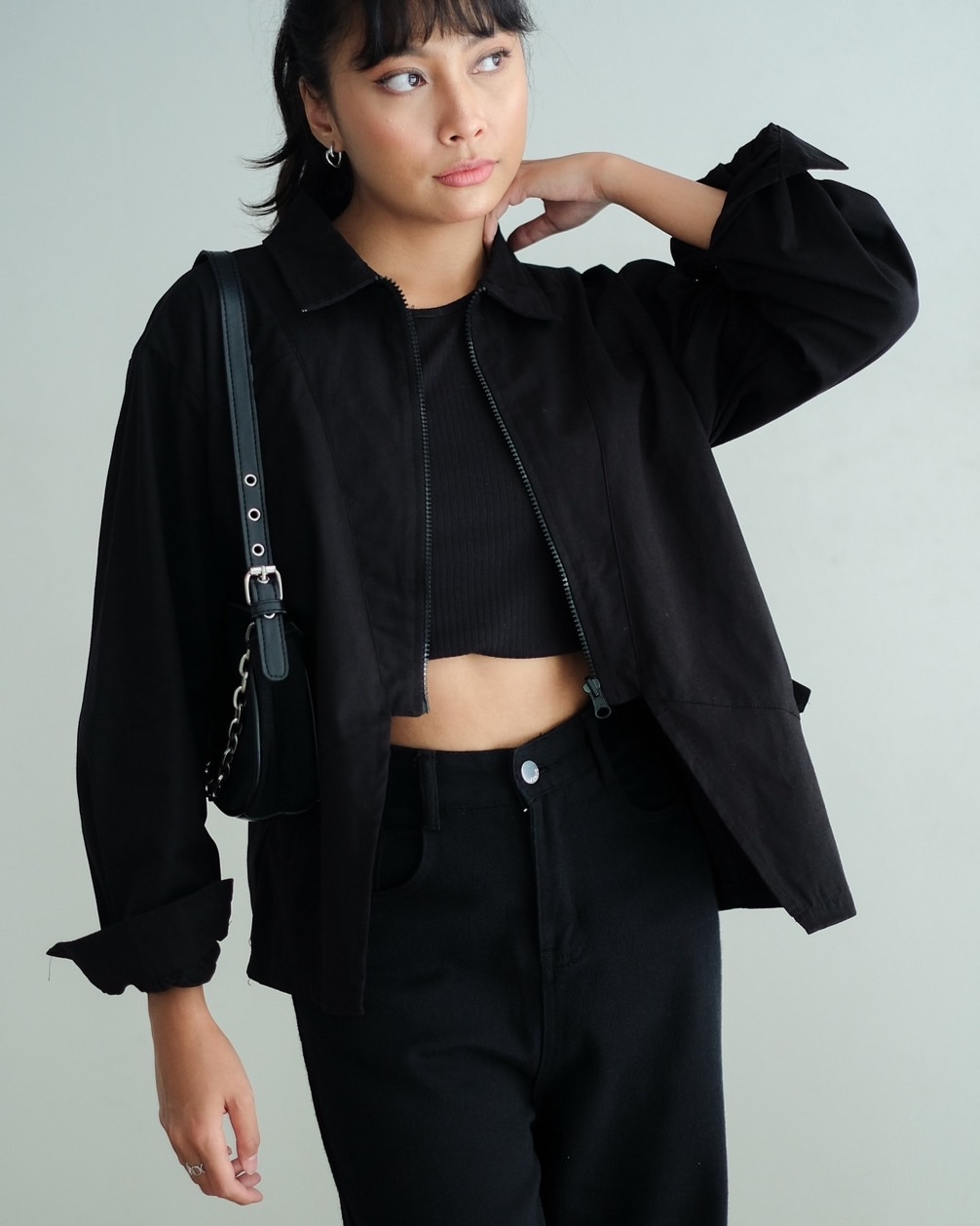 Andrea Jacket Black - RUBYLICIOUS