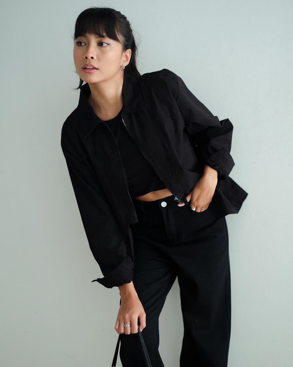 Andrea Jacket Black - RUBYLICIOUS