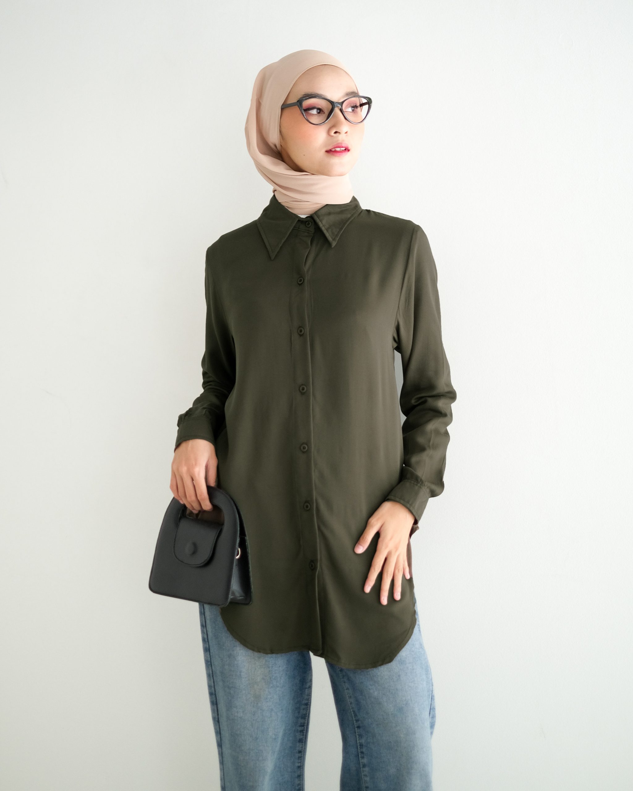 Inzie Shirt Army - RUBYLICIOUS