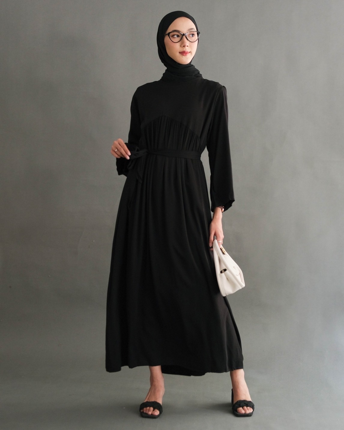 Velof Maxi Dress Kode Rm2689 Black - RUBYLICIOUS